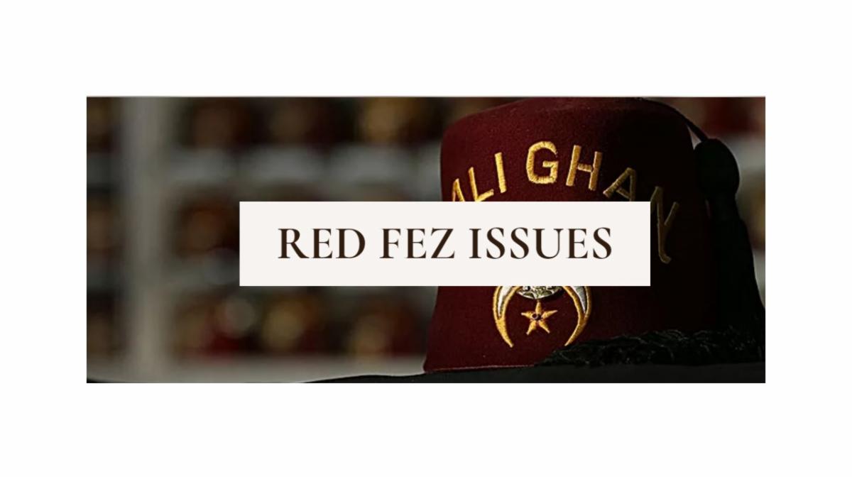 The Latest Issue of the Red Fez Newsletter!