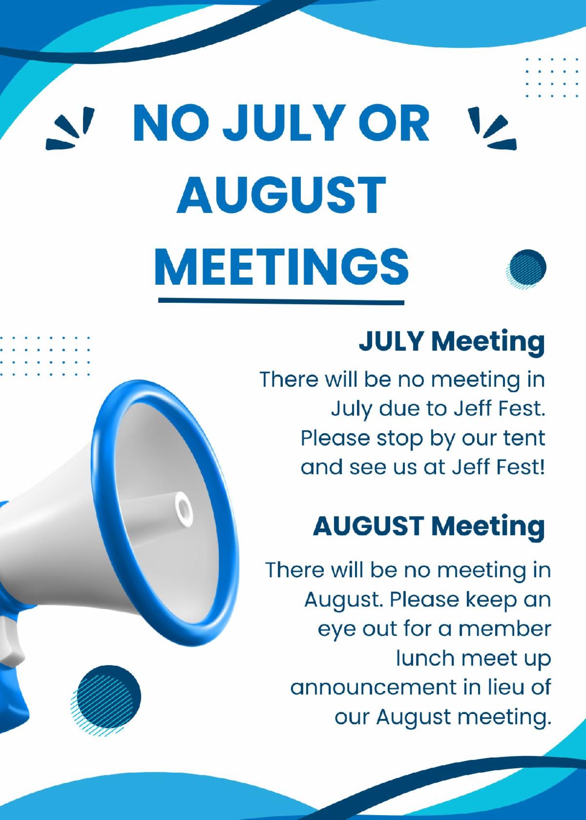 July Updates and invitation!