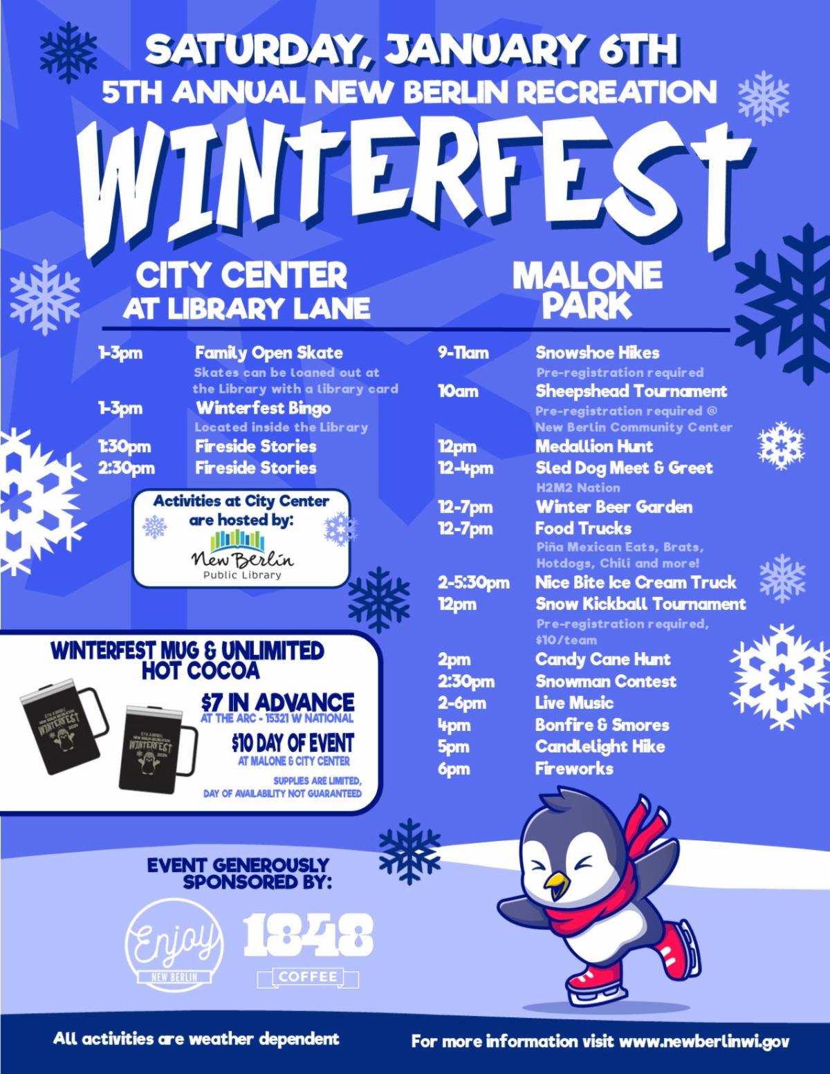 Your Guide to Winterfest THIS Saturday! ⚽🏀🏈⚾