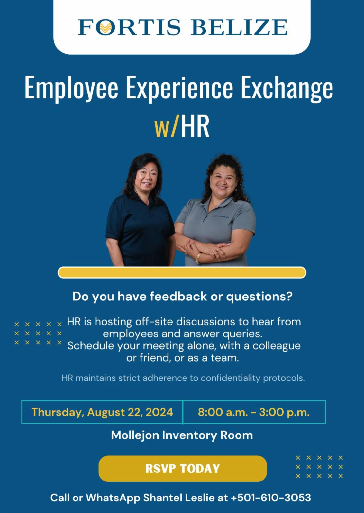 Employee Experience Exchange with HR