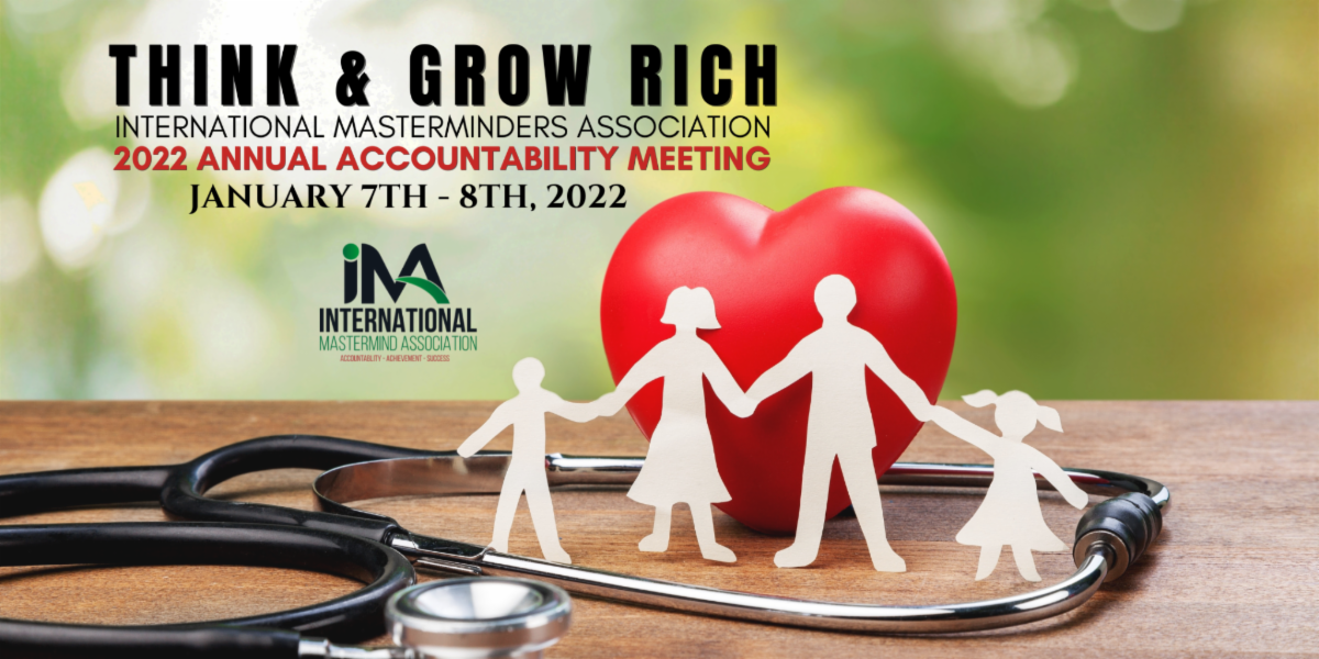 Get Ready! Your Health is Your Wealth - 2022 IMA Annual Accountability ...