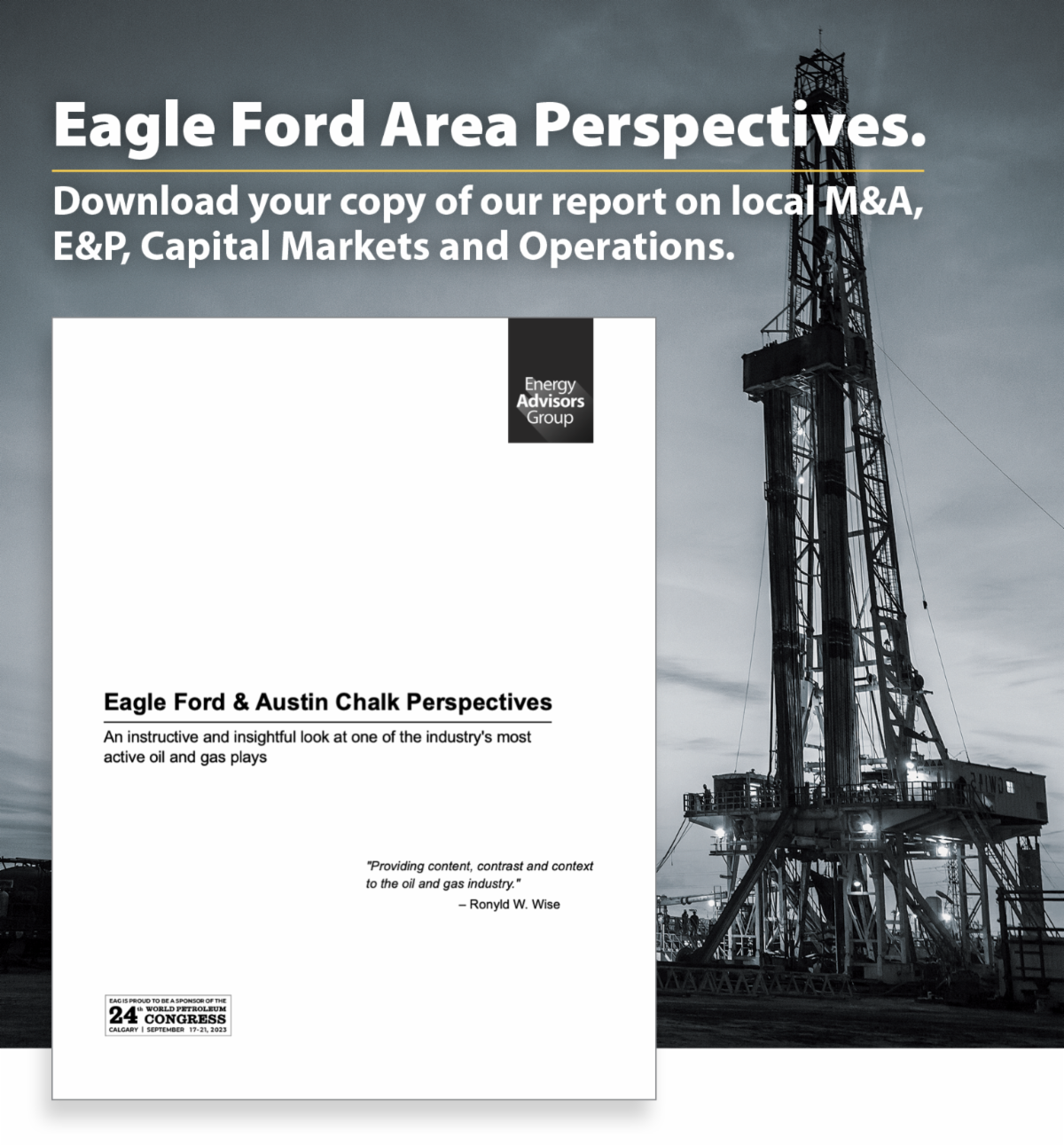 Eagle Ford Area Study - Energy Advisors Group