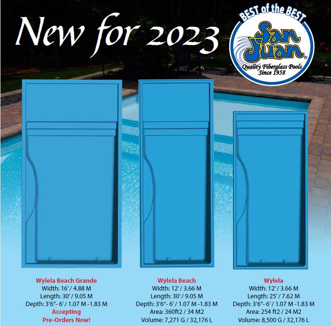 The New San Juan Pools Wylela Series