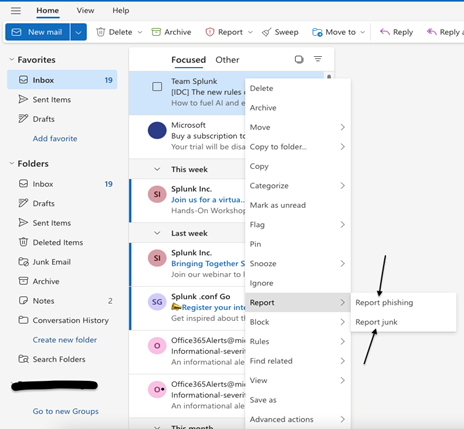 Stay Cyber-Aware: Reporting Suspicious Emails