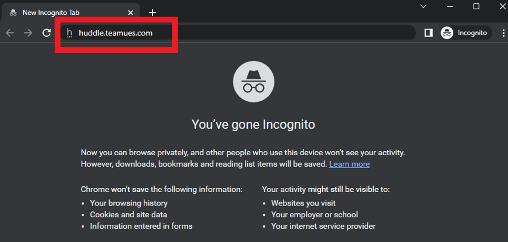Welcoming the Rock team to Huddle, UES' intranet 💻