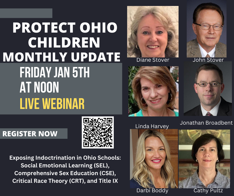 LIVE WEBINAR! Join us on Friday, JAN 5th at NOON - Protect Ohio Children