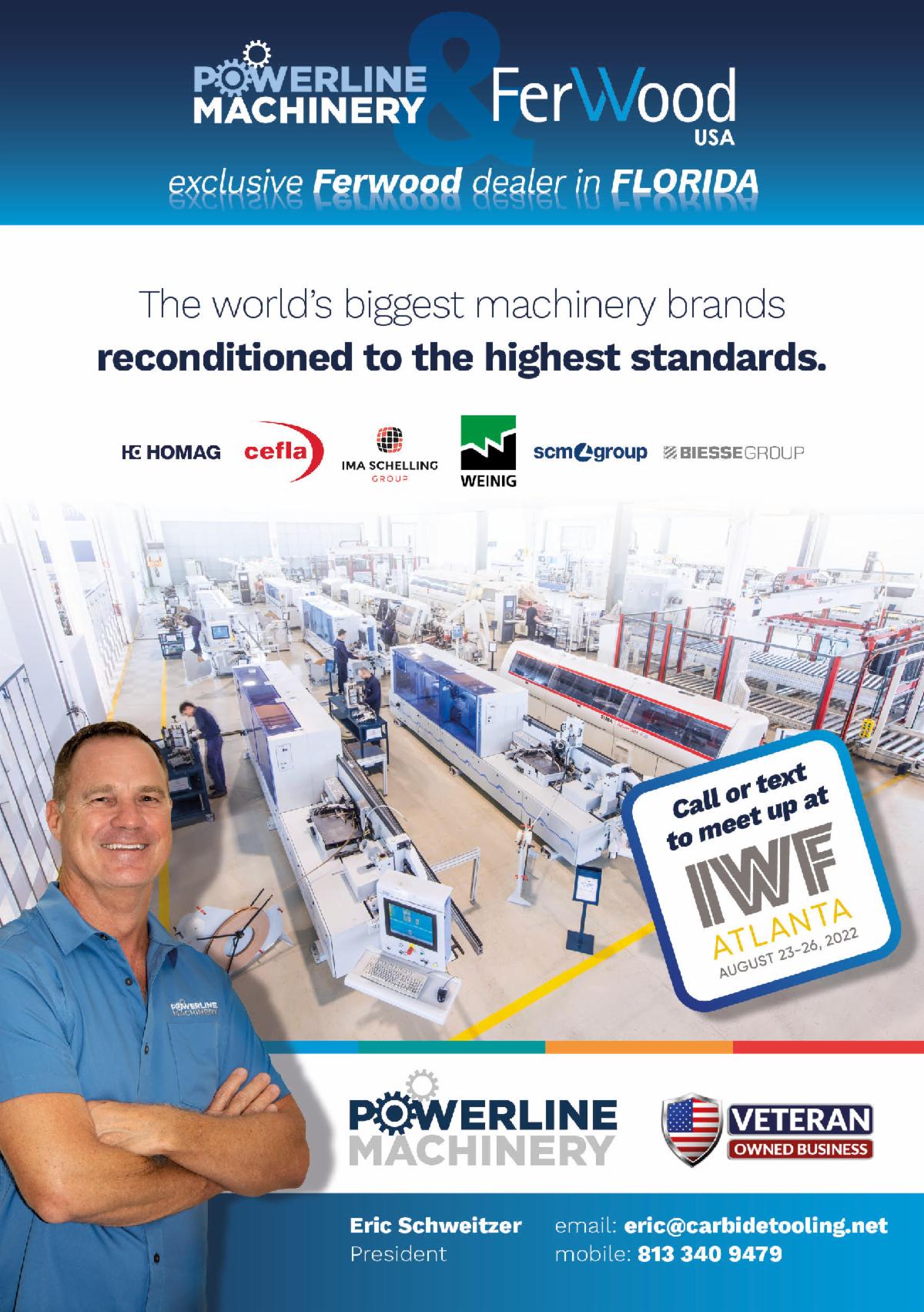 Powerline Machinery and Ferwood USA your source for pre-owned machines ...