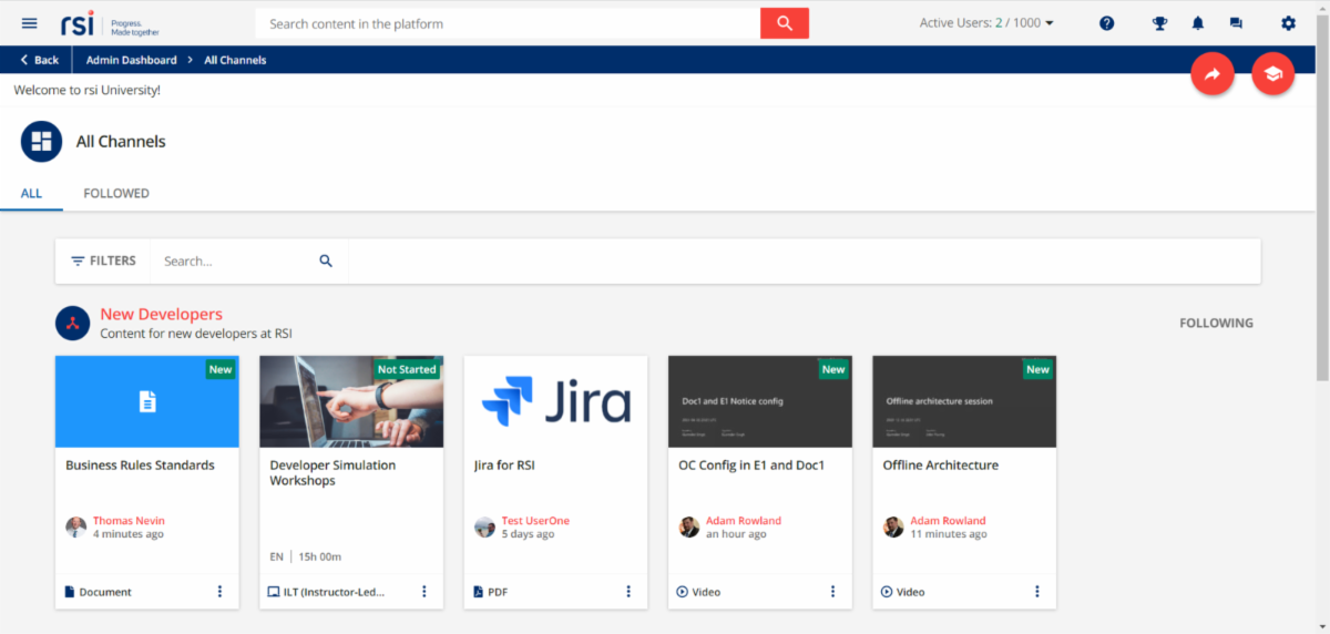 Your First Look at Docebo