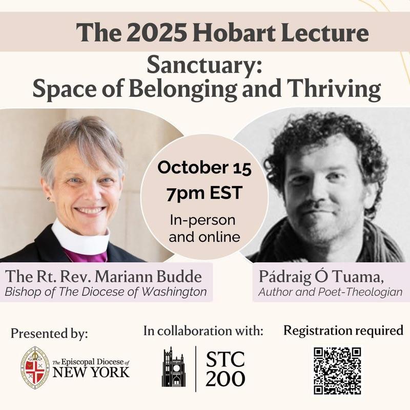 Register for the 2025 Hobart Lecture