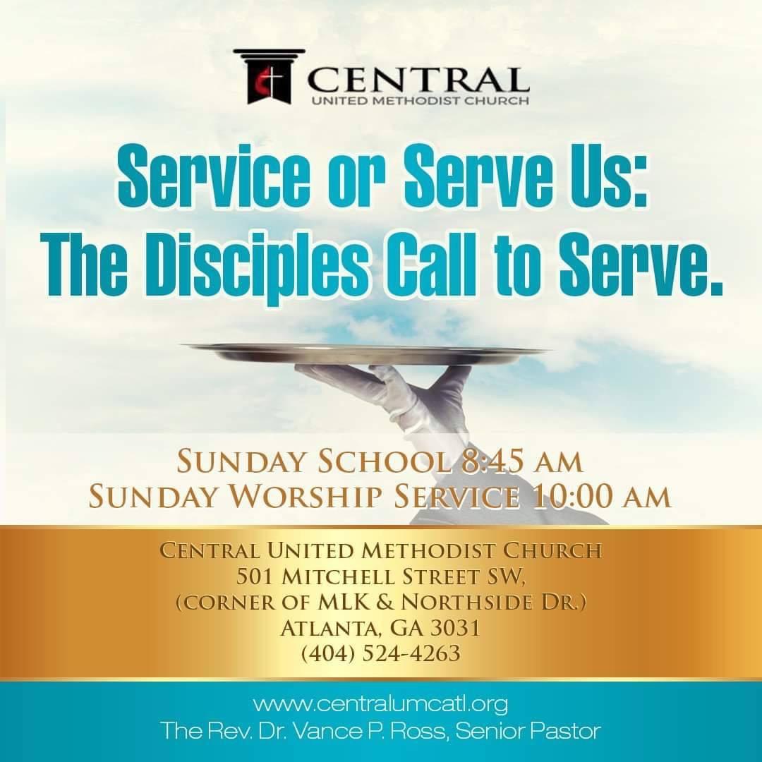 Service or Serve Us: The Disciples Call to Service