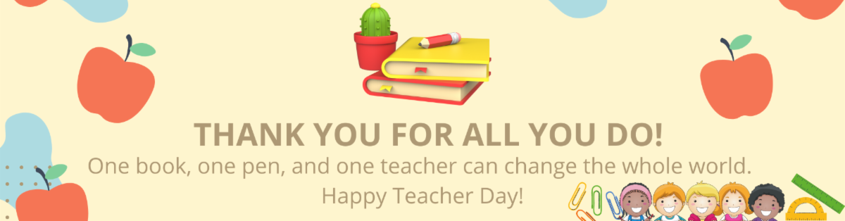 Happy Teacher Day & Appreciation Week! Special Discounts on Reader's ...