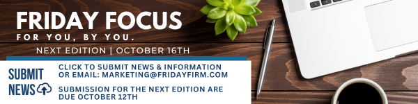 Friday Focus Newsletter | September 2023