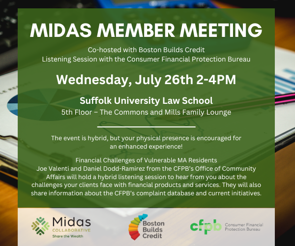 Midas Member Updates