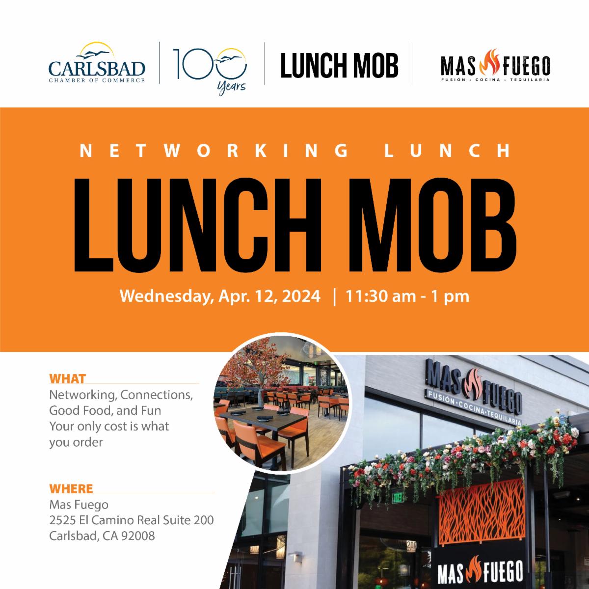 Don't eat lunch alone!