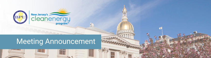 NJBPU Quarterly Meeting Invitation