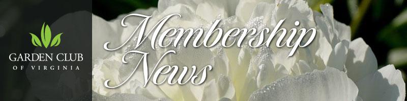 Garden Club of Virginia Membership News