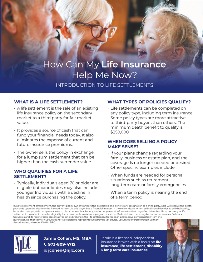 How Can My Life Insurance Help Me Now?