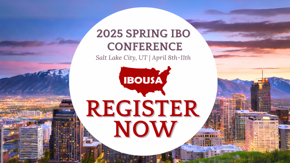 📢 2025 Spring IBO Conference – Secure Your Spot Today!