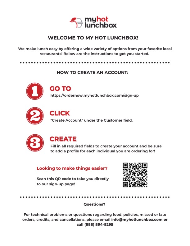 Spartan News: My Hot Lunchbox LAUNCH