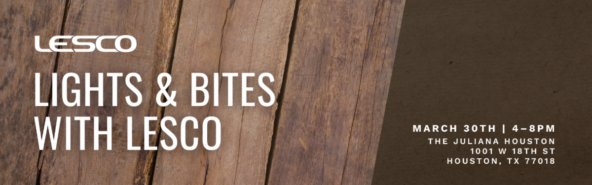 Lights & Bites with LESCO: Our Spring Series Lighting Showcase