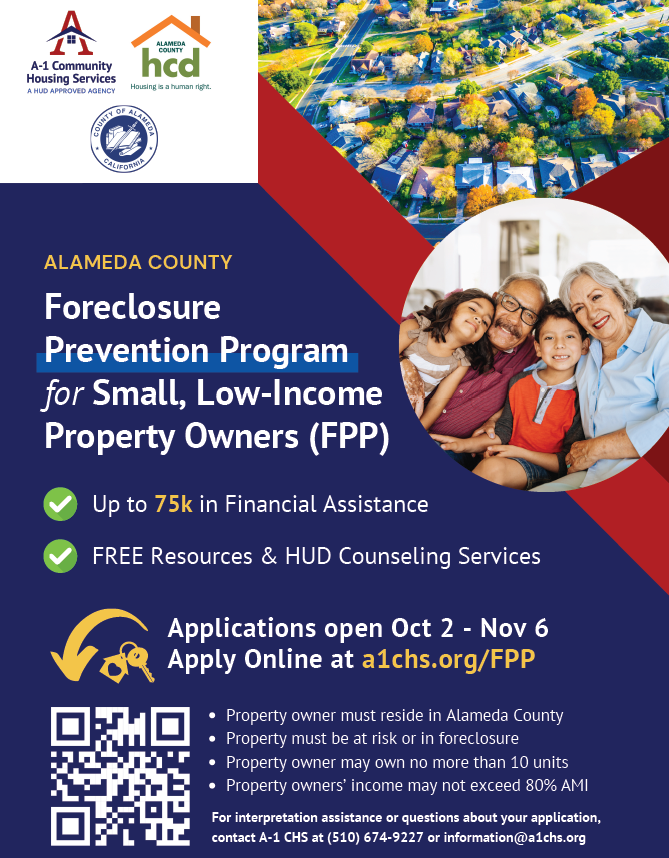 Get Foreclosure Help Begining Oct 2nd - Alameda County Foreclosure ...