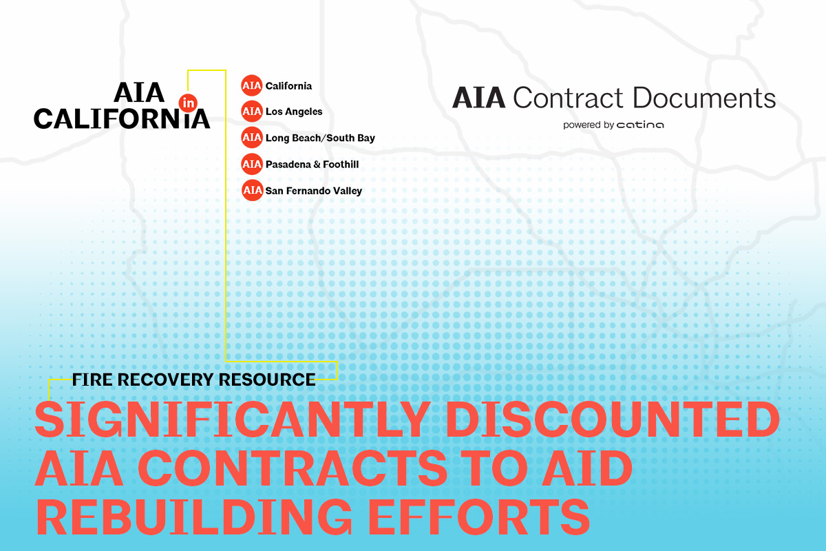Discounted AIA Contracts for Members helping with Fire Recovery