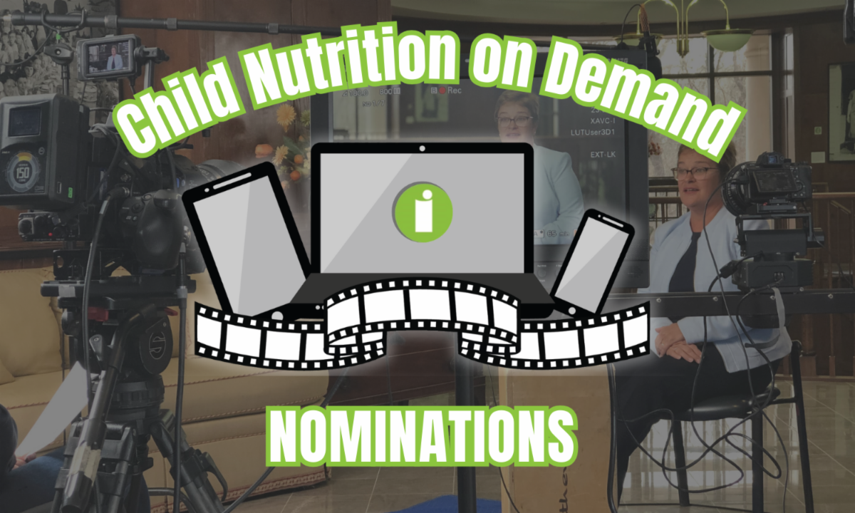 Deadline Correction! Nominations for Child Nutrition on Demand for ...