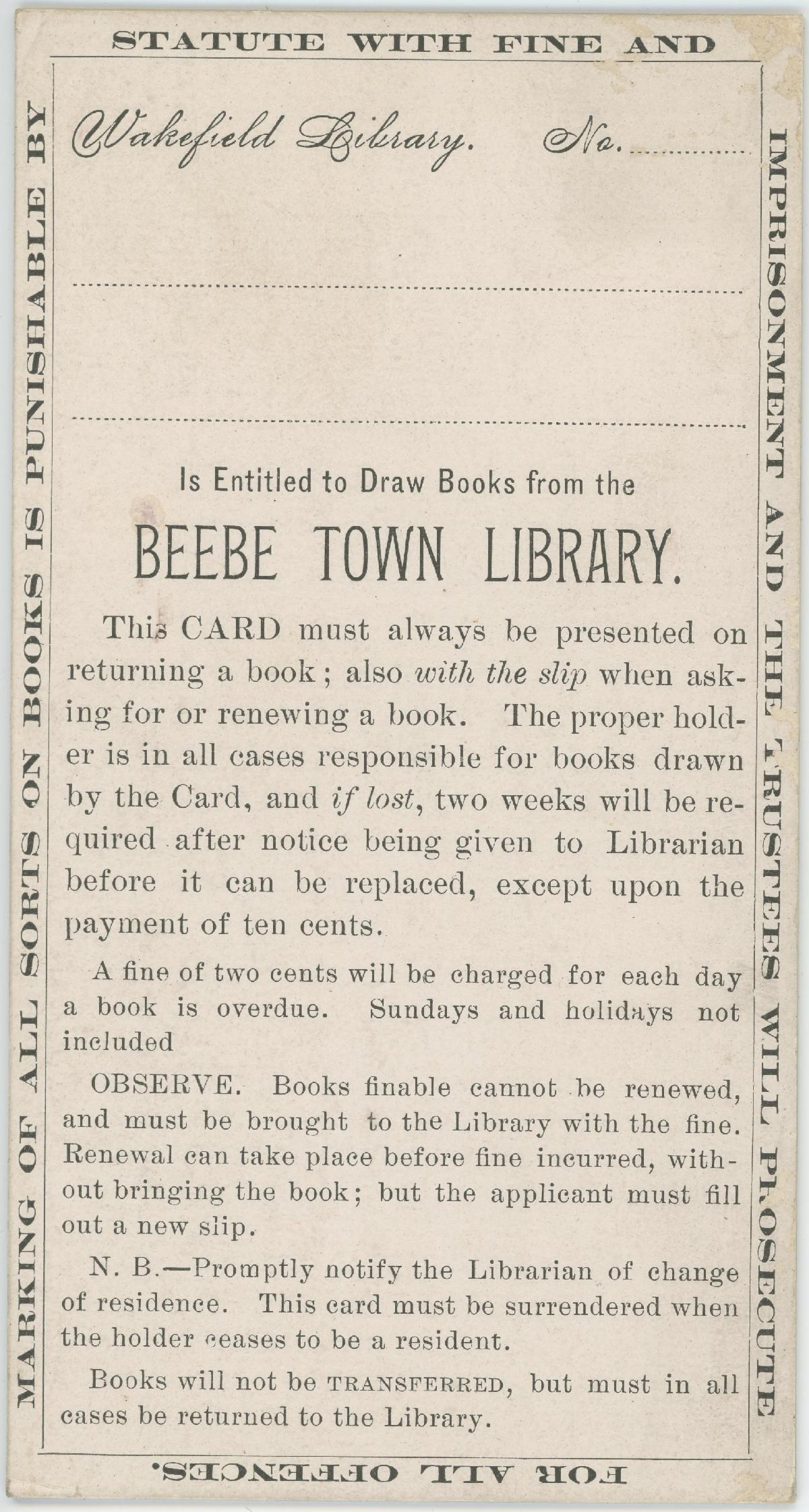 Library Fines Are Not Fine At All