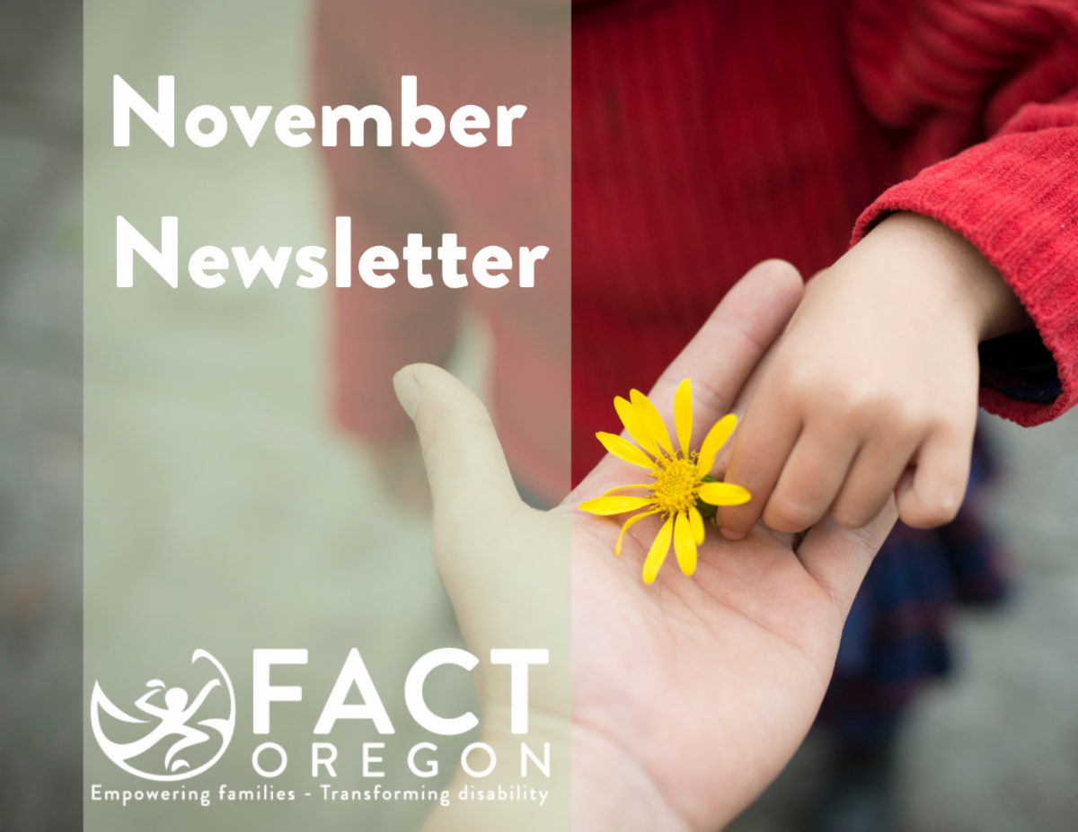 November at FACT Oregon/Noviembre en FACT Oregon