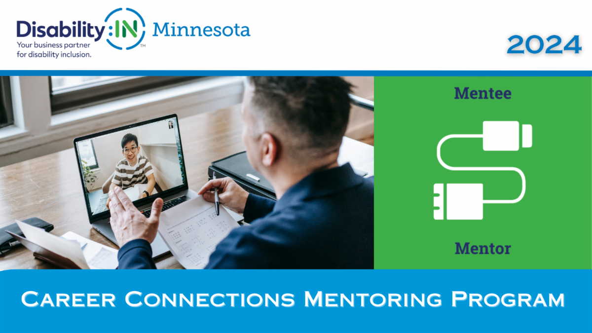 Disability:IN Minnesota's Career Connections Mentoring Program 2024
