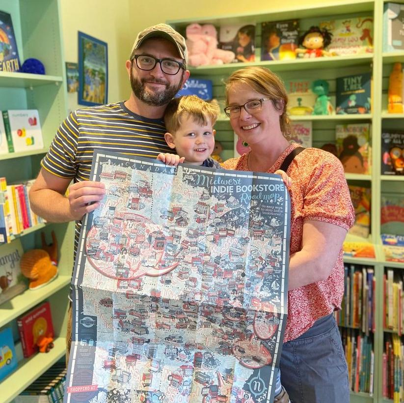 Advertise on the Midwest Indie Bookstore Roadmap 📚🚗📚