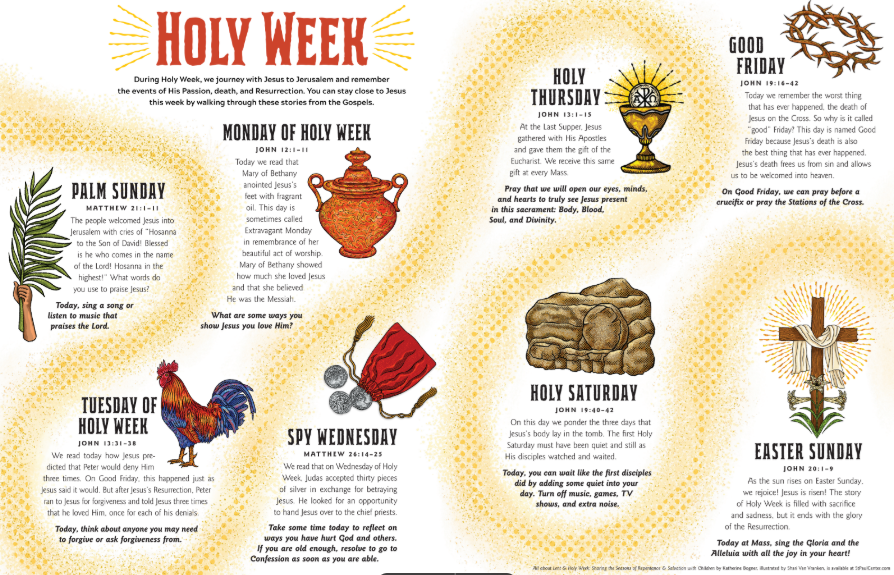 Family Newsletter ~ Holy Week and Easter
