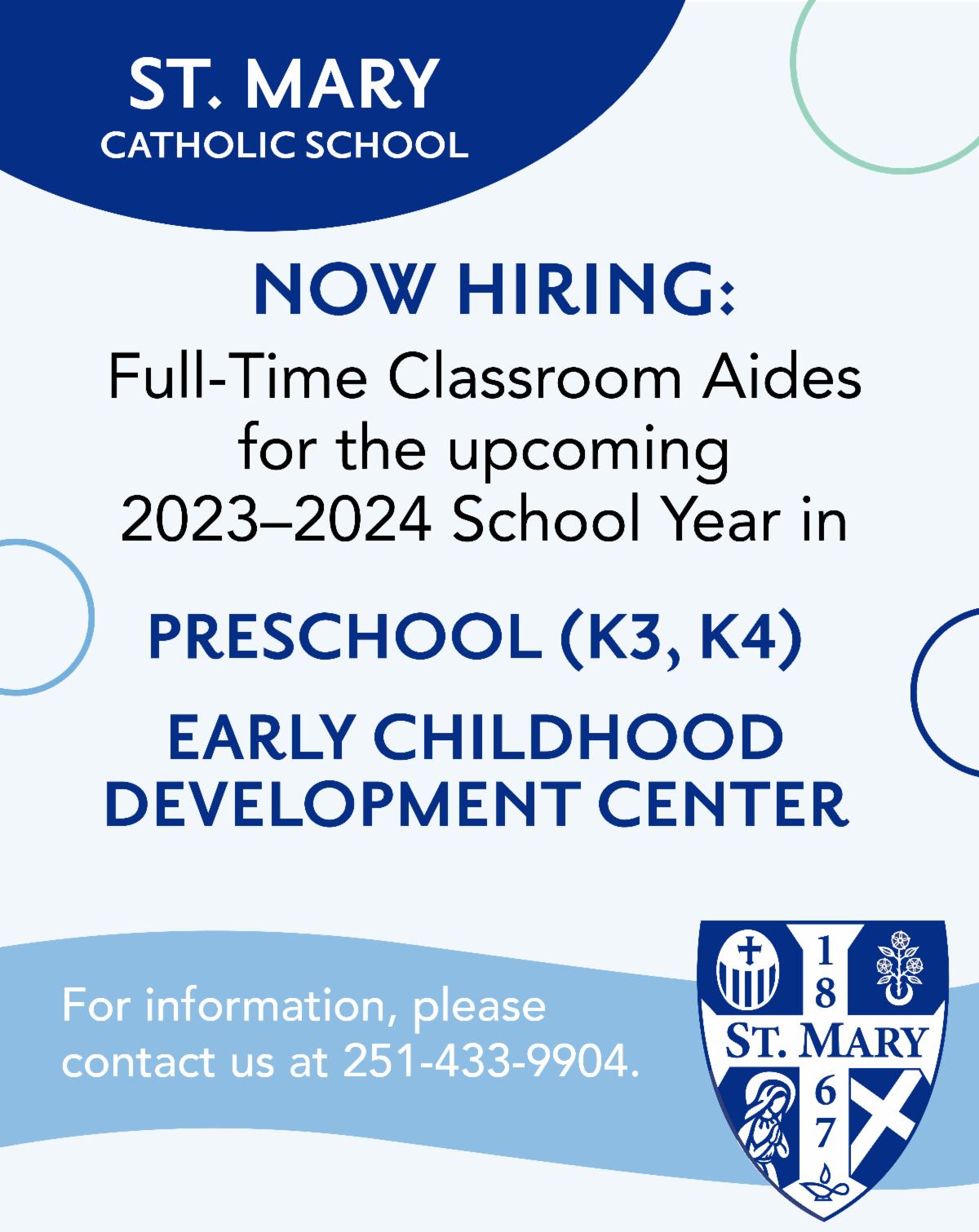 St. Mary Week Ahead! July 27 edition