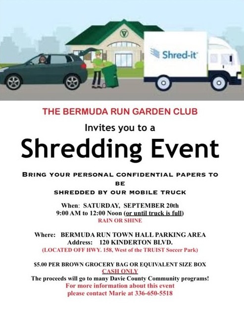 September 2025 News - Town of Bermuda Run