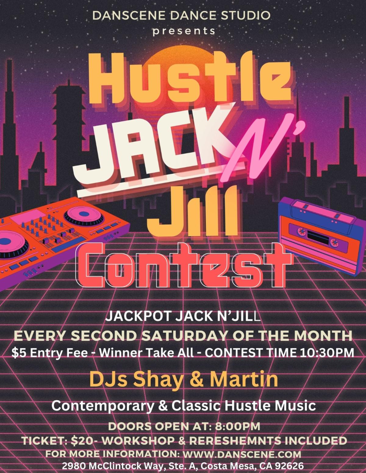 Beginner Hustle at this Saturday's Hustle Party + $5 Dollar Classes