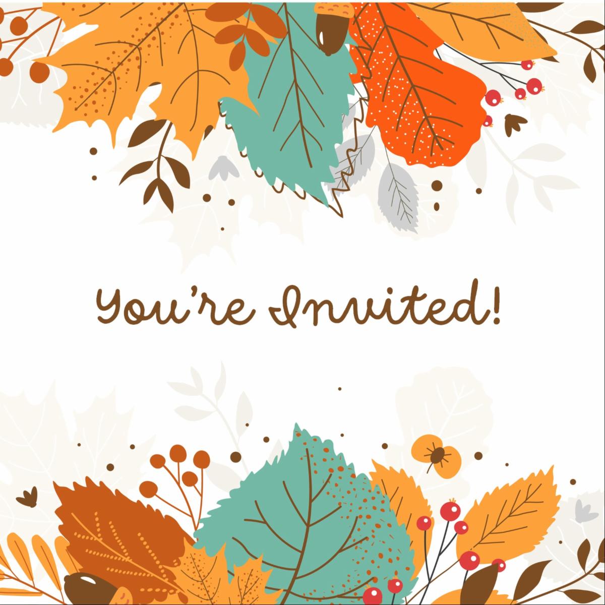 Join Us For A Fall Gathering!