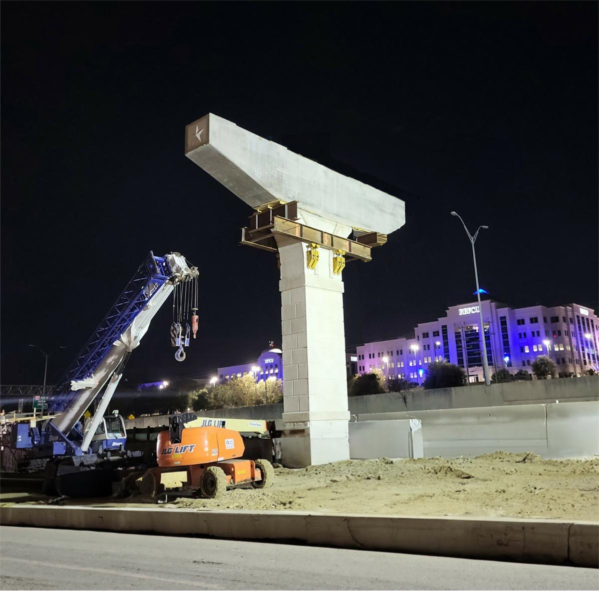 I-35 NEX Central Project Lane Closures January 28 - February 3