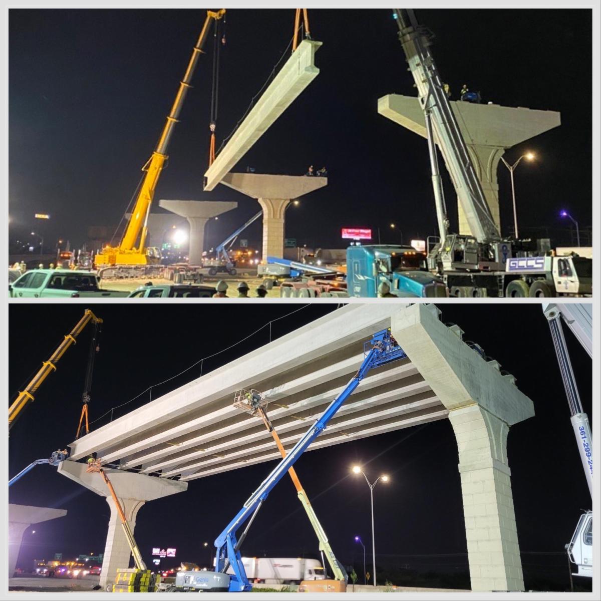 I-35 NEX Central Project Lane Closures June 25 - July 1