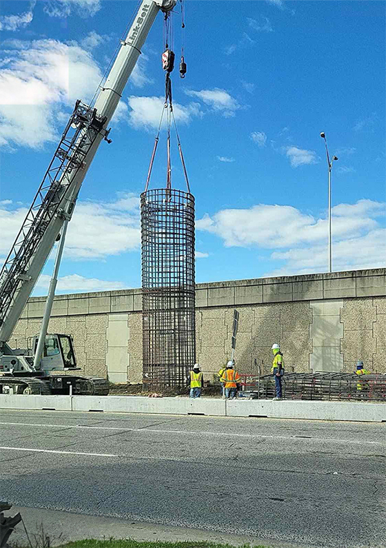 I-35 NEX Central Project Lane Closures December 17 - December 22