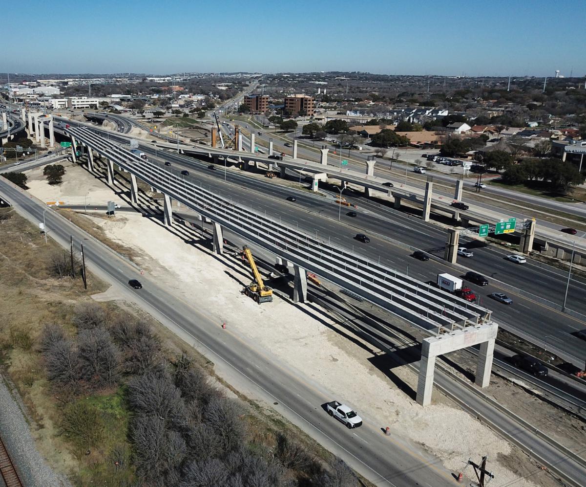 I-35 NEX Central Project Lane Closures February 18 - February 24