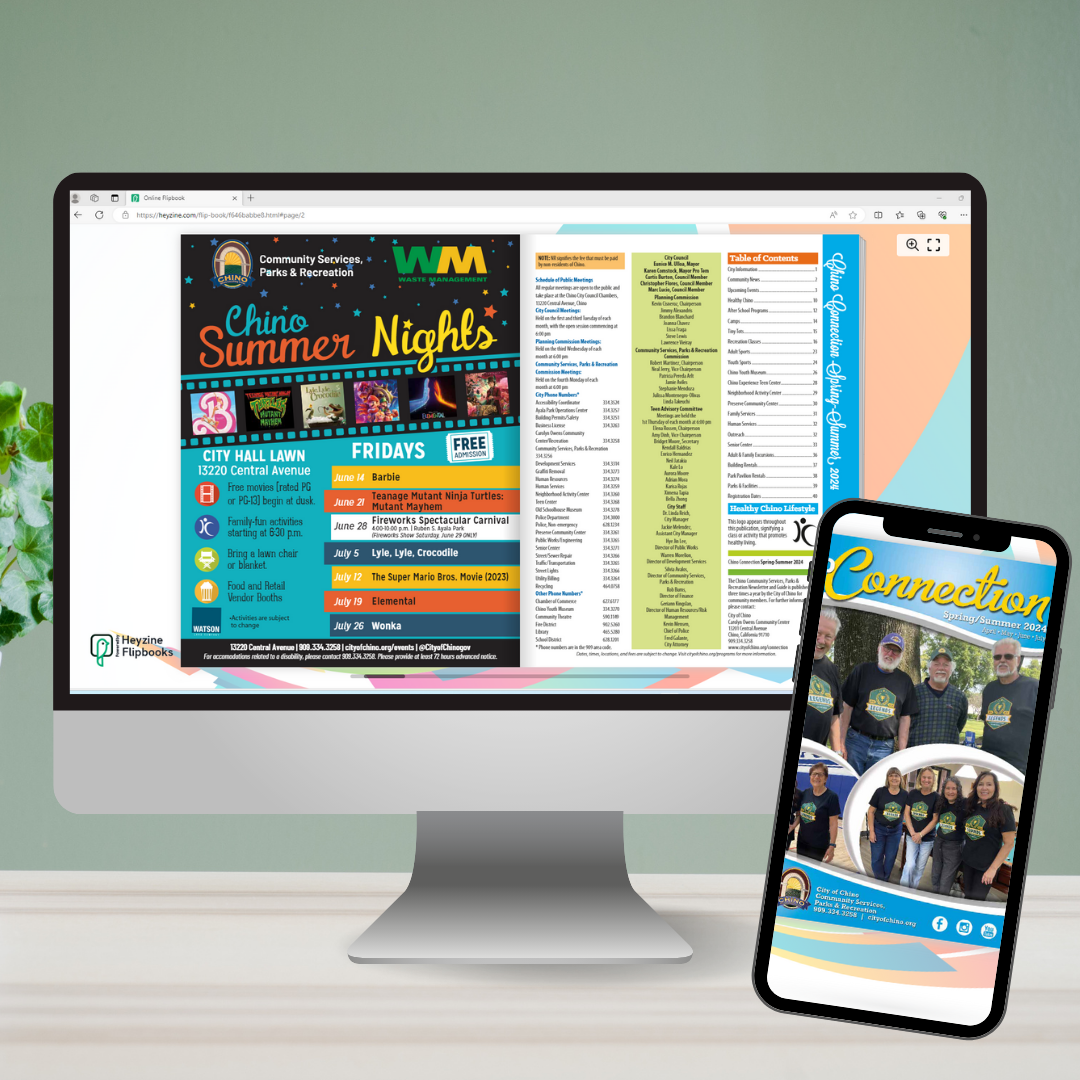 City of Chino News Release