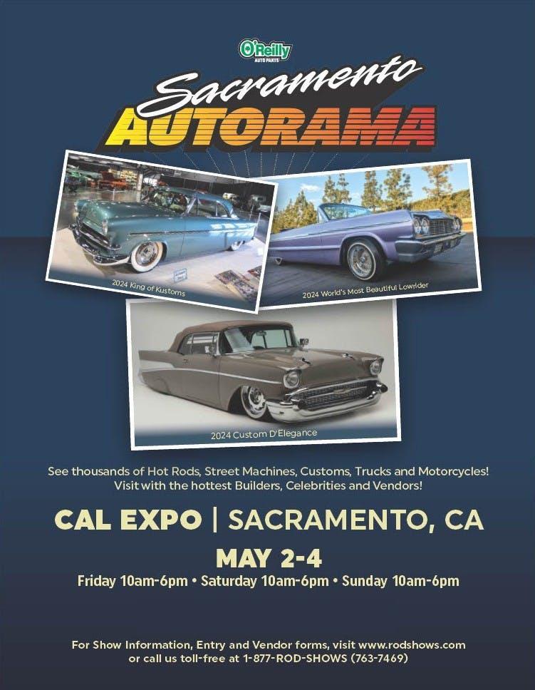 NEW VINTAGE FORD Website - 74th Sacramento Autorama - Meet CHiPs TV ...