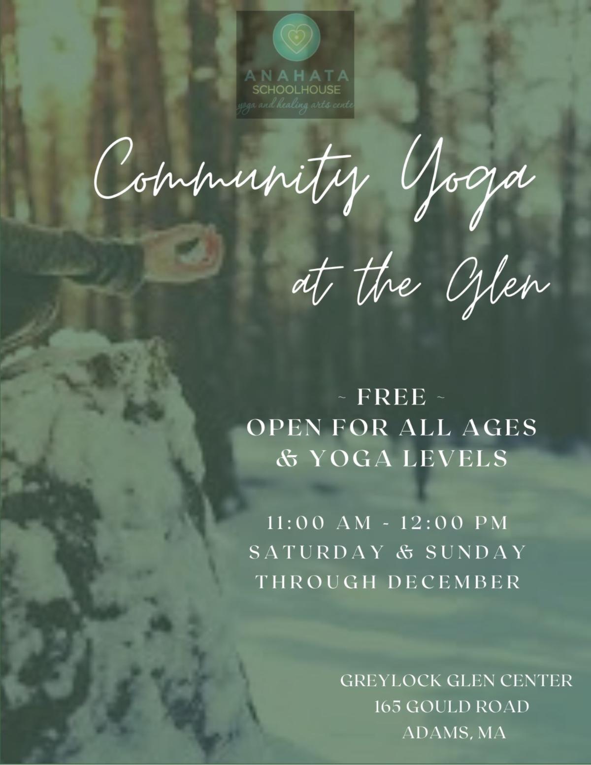 Santa Claus is coming to...Greylock Glen!