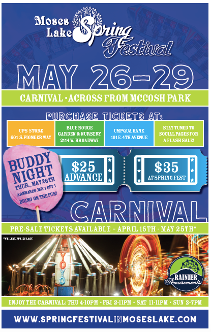 April 15, 2022 Newsletter from the Moses Lake Chamber of Commerce