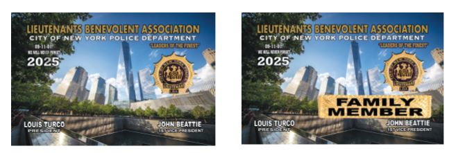 2025 Personalized LBA Card Orders