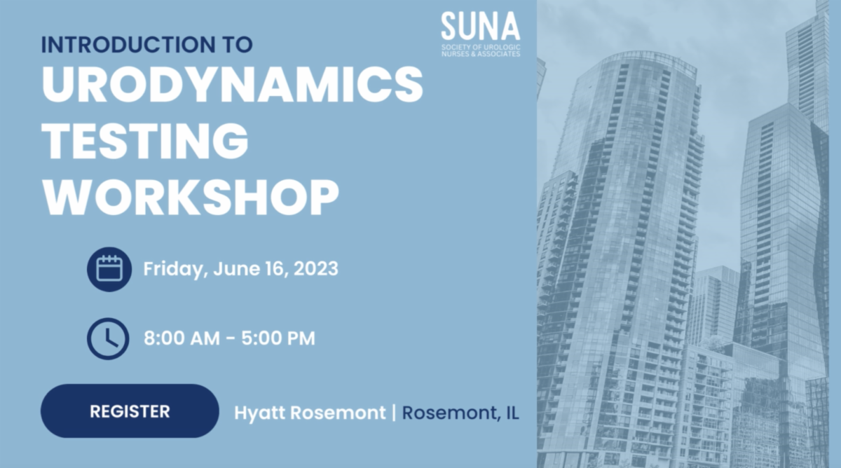 SUNA Urodynamics Workshop