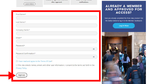 Website Update and Access to Member Portal
