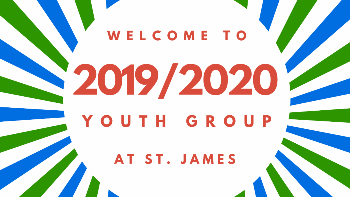 Welcome to Youth Group 2019/2020!