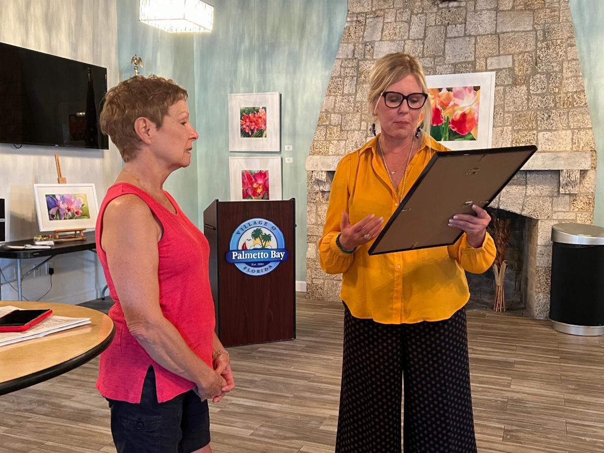 Nancy Reyna Presents Her Exhibit, "Second Act"