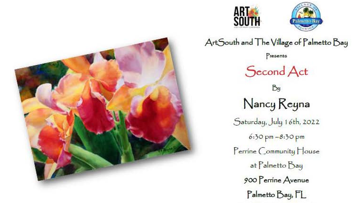 Nancy Reyna Presents Her Exhibit, "Second Act"
